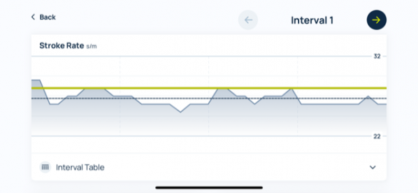ErgData Feature: Ziel-Schlagfrequenz | Concept2
